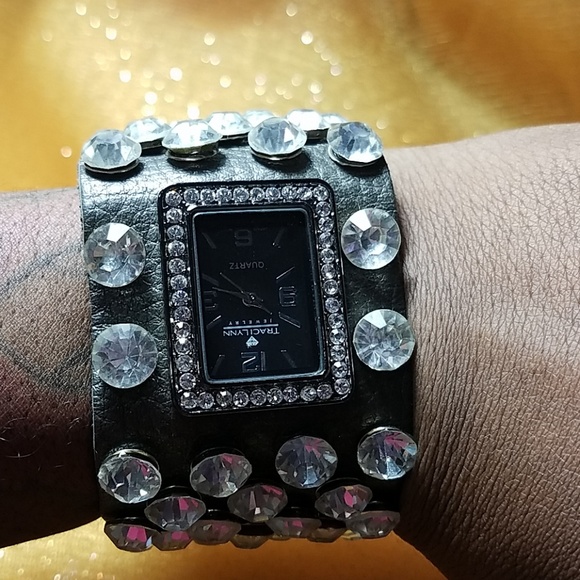 Jewelry | Blinged Out Watch | Poshmark